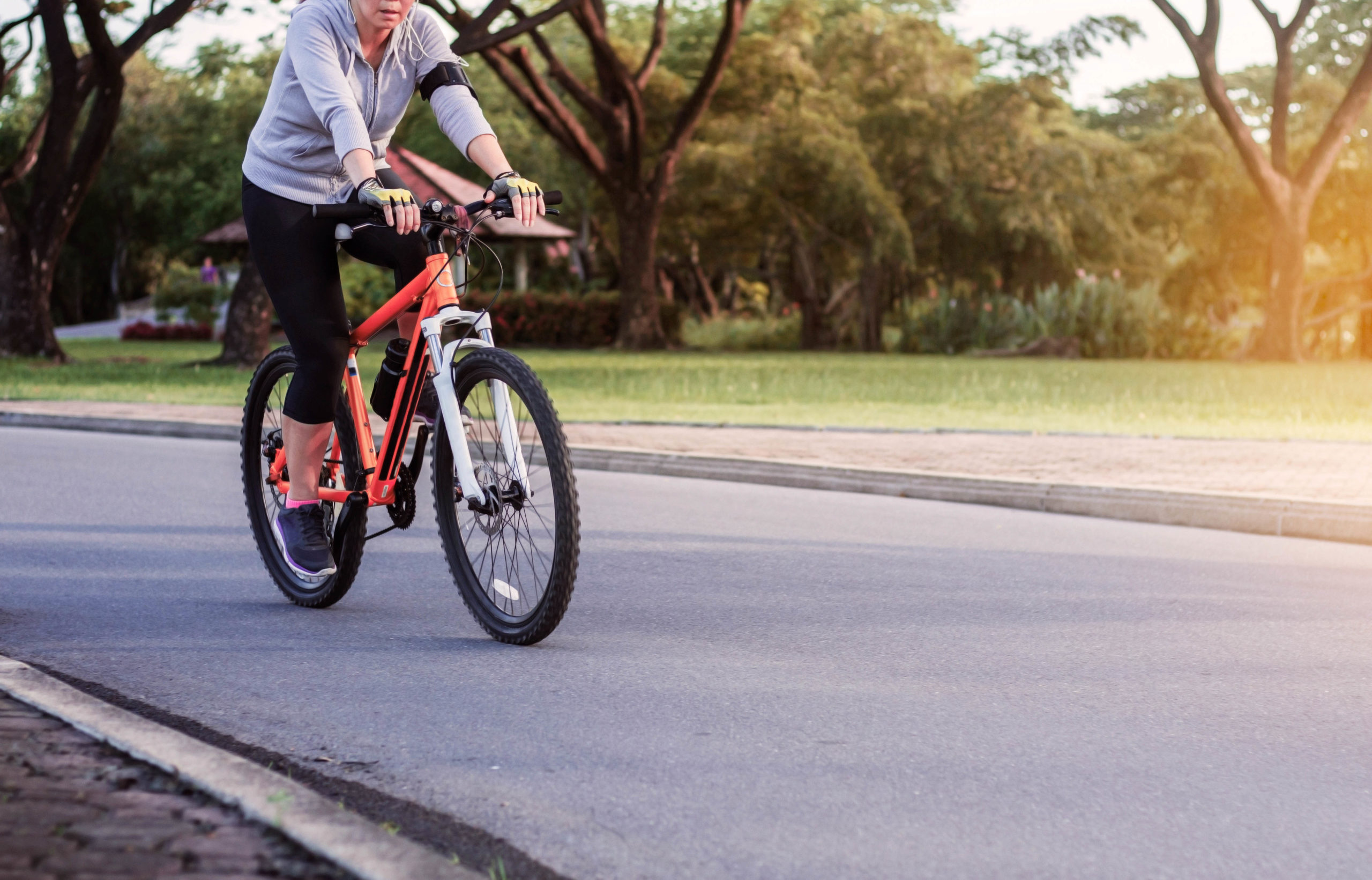 Helping cyclists and walkers on the winter commute - Skylon Park
